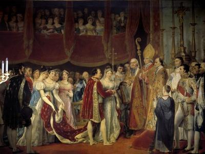 The Marriage of Napoleon I and Archduchess Marie Louise De Habsburg ...