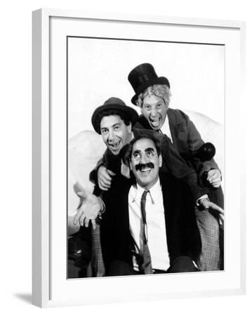 'The Marx Brothers Pose for a Publicity Portrait During Production of a ...