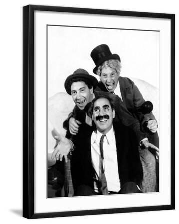 'The Marx Brothers Pose for a Publicity Portrait During Production of a ...