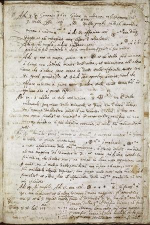 'The Medicean Planets and the Thesis of Heliocentrism, Manuscript by ...