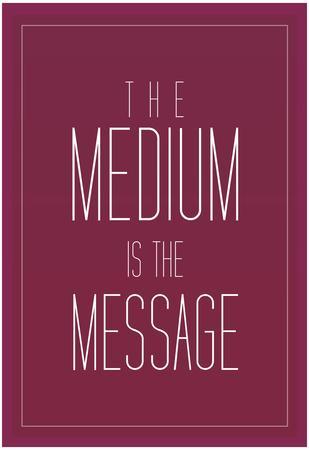 'The Medium is the Message' Poster | AllPosters.com