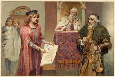 'The Merchant of Venice, Act IV Scene I: Shylock Can Have His Pound of ...