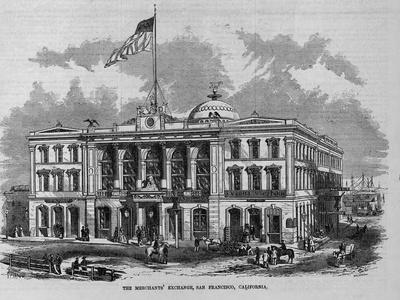 'The Merchants' Exchange, San Francisco, California.' Giclee Print ...