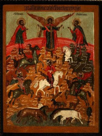 The Miracle of Florus and Laurus, End of 17th cen. Giclee Print ...