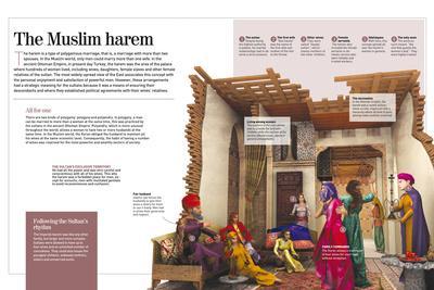 'The Muslim harem.' Photographic Print | AllPosters.com