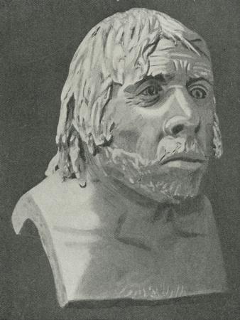 'The Neanderthal Man of La Chapelle-Aux-Saints' Giclee Print ...