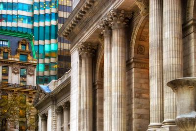 'The New York Public Library, Bryant Park, Manhattan, New York Ci ...
