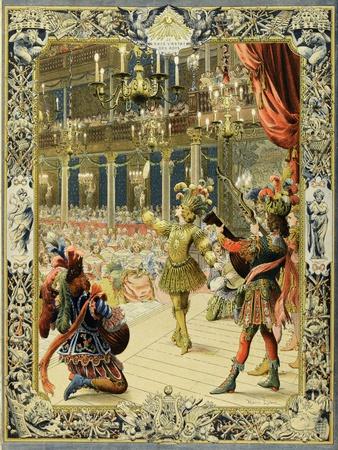 'The Night Ballet, Louis XIV Dancing as Sun King' Prints - Maurice ...