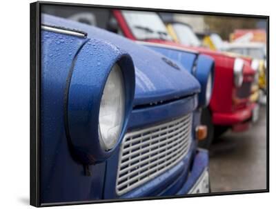'The Old Trabant Automobiles, Produced in the Former East Germany ...