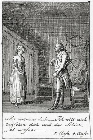 'The play Intrigue and Love written in 1784 by Friedrich Schiller (1759 ...