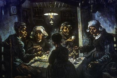 'The Potato Eaters, 1885' Giclee Print - Vincent van Gogh | AllPosters.com