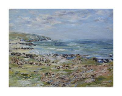'The Preaching of St Columba' Premium Giclee Print - William McTaggart ...