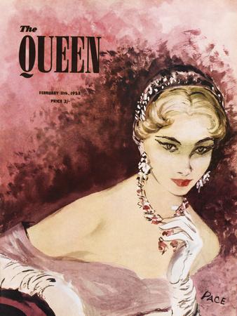'The Queen, February 1953' Giclee Print - The Vintage Collection ...