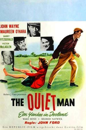 'The Quiet Man, German Movie Poster, 1952' Posters | AllPosters.com