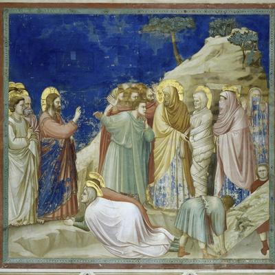 'The Raising of Lazarus' Giclee Print - Giotto di Bondone | AllPosters.com