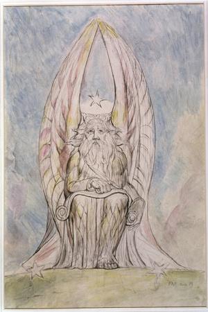 'The Recording Angel, Illustration from Canto 19 'Paradiso' of the ...