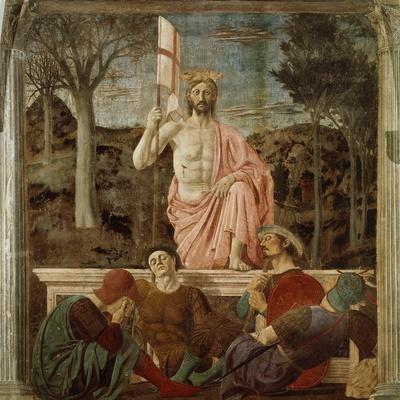 'The Resurrection of Christ, 1463-65, Fresco' Giclee Print - Piero ...