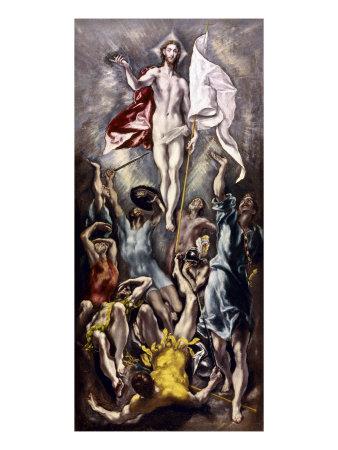 'The Resurrection' Giclee Print - El Greco | AllPosters.com