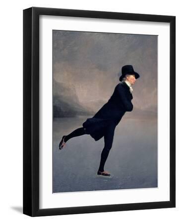 'The Reverend Robert Walker Skating on Duddingston Loch, 1795' Giclee ...