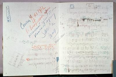 ''The Rite of Spring', Original Score by Igor Stravinsky (1882-1971 ...