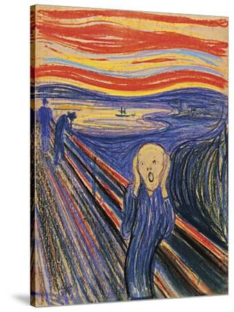 'The Scream' Stretched Canvas Print - Edvard Munch | AllPosters.com