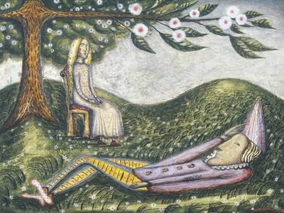'The Sleeping Fool' Giclee Print - Cecil Collins | AllPosters.com