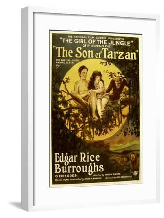 'The Son of Tarzan, Gordon Griffith, Mae Giraci in 'Episode 3: the Girl of the Jungle', 1920 ...