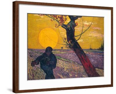 'The Sower at Sunset, 1888' Giclee Print - Vincent van Gogh ...