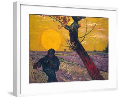 'The Sower at Sunset, 1888' Giclee Print - Vincent van Gogh ...