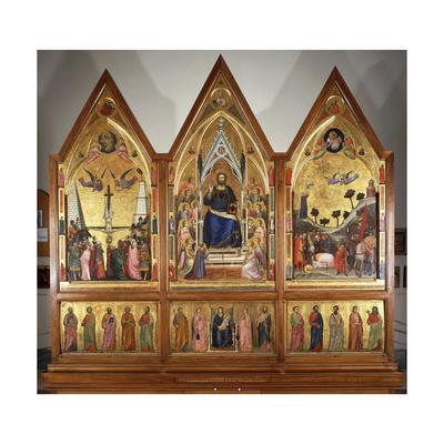 'The Stefaneschi Triptych, Front, Circa 1320' Giclee Print - Giotto di ...