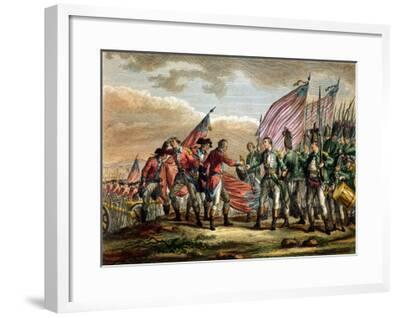 'The Surrender of General John Burgoyne at the Battle of Saratoga, 7th ...