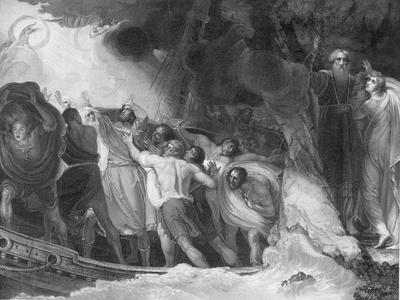 'The Tempest, Act I, Scene I, Engraved by B. Smith, 1797' Giclee Print ...