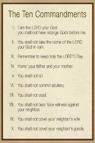 'The Ten Commandments - Catholic' Posters | AllPosters.com
