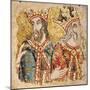 The Three Magi. Mosaic fragments from the Basilica San Marco, Venice ...