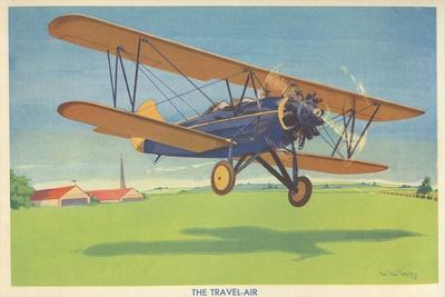 'The Travel-Air Biplane' Posters | AllPosters.com
