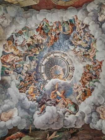 'The Vault of the Room of Giants. the Gods of Olympus, Commanded by ...
