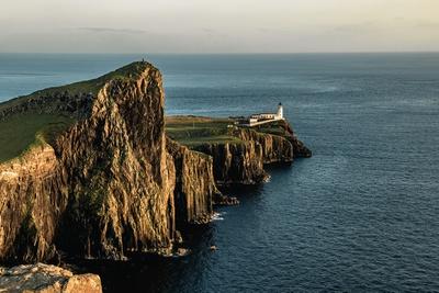 'The View of the Neist Point Lighthouse and the Neist Cliff on the West ...