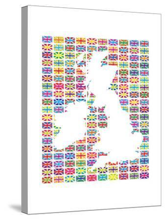 'Union Flags II' Stretched Canvas Print - The Vintage Collection ...