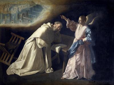 'The Vision of Saint Peter Nolasco by Francisco De Zurbaran' Giclee ...