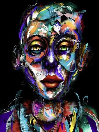 'The Vitruvian Mind, C.2022 (Digital Art)' Giclee Print - Blake Munch ...