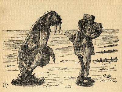 'The Walrus and the Carpenter, Illustration from 'Through the Looking ...