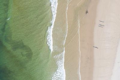 'The waters of the Atlantic Ocean bathe a scenic beach on Cape Cod ...