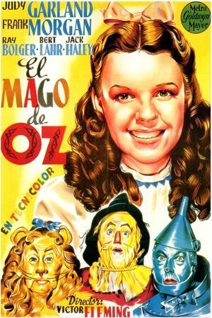 'The Wizard of Oz, Spanish Movie Poster, 1939' Prints | AllPosters.com