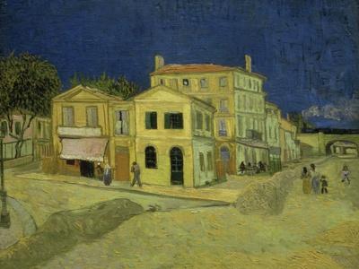 'The Yellow House at Arles, c.1889' Giclee Print - Vincent van Gogh ...
