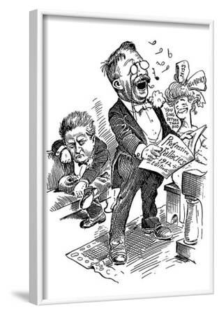 'Theodore Roosevelt (Political Cartoon) Art Poster Print' Photo ...