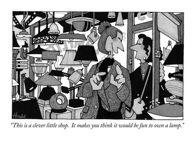'"This is a clever little shop. It makes you think it would be fun to ...