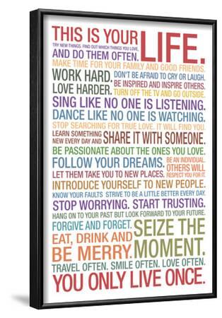 'This Is Your Life' Prints | AllPosters.com
