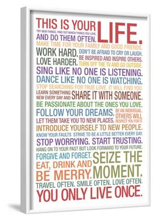 'This Is Your Life' Prints | AllPosters.com