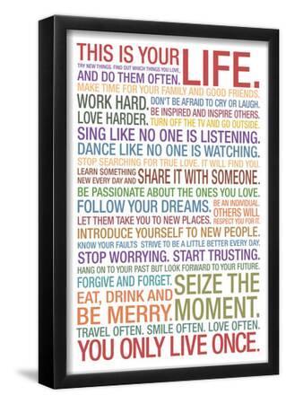 'This Is Your Life' Prints | AllPosters.com