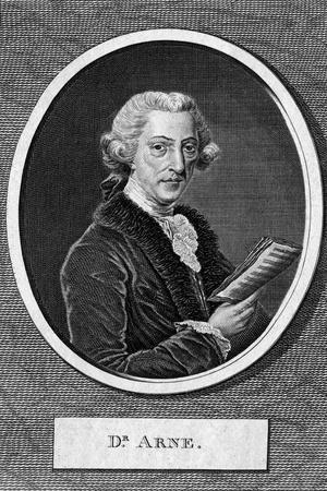 'Thomas Augustine Arne' Prints | AllPosters.com